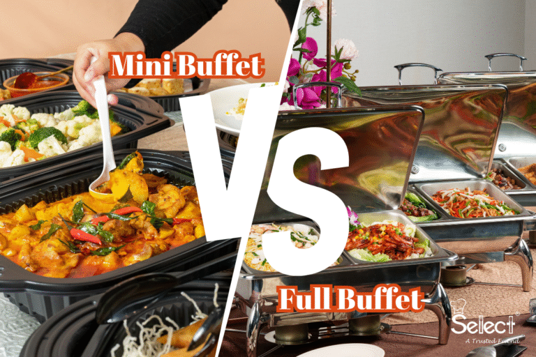 Mini Buffet vs Full Buffet - Select Catering & Tingkat Meals